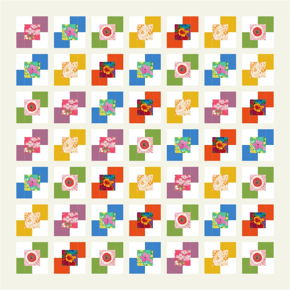 Squares-diagonal | Quilting with Patrice